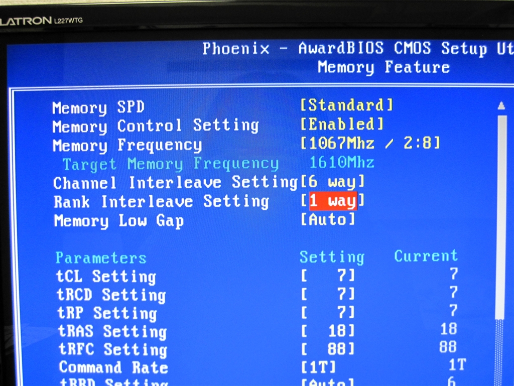 価格.com - 『現在のメモコン設定です。』EVGA X58 SLI LE 141-BL-E757-TR ちゃーびたんさん のクチコミ掲示板 ...